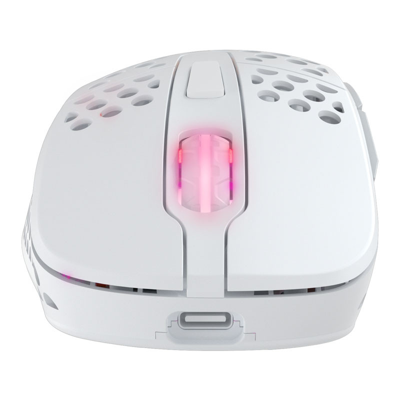 XTRFY M4 RGB Ottico RF Wireless 19000 DPI 1 ms Bianco Mouse M4W-RGB ...